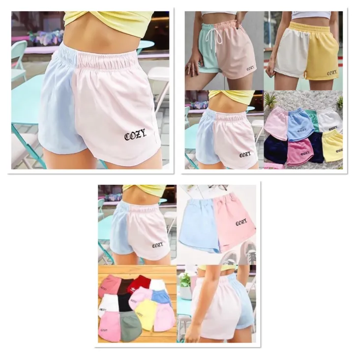 Cozy Two Toned Shorts For Women | Lazada PH