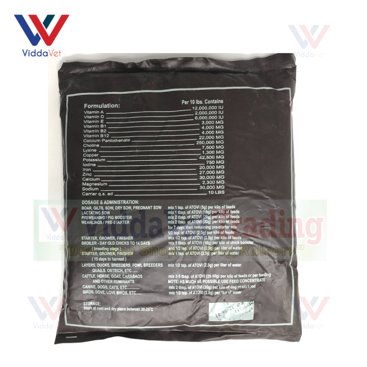 ATOVI Powder Atovi nanotechnology for livestock swine poultry fish ...