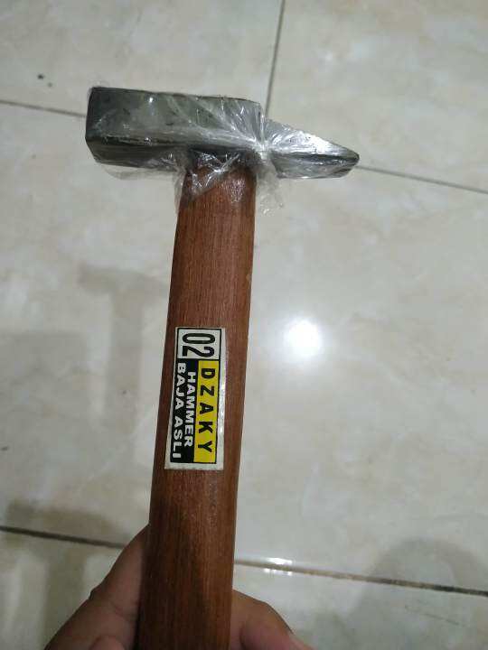 PALU BAJA/BESI ASLI GAGANG KAYU|PALU LANCIP |PALU KOTAK NO 04 JUMBO ...