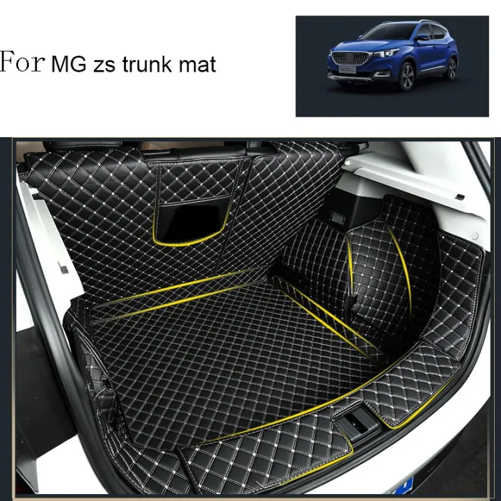 High Quality Leather Car Trunk Mat Cargo Liner For MG ZS 2019 2020 2021 ...