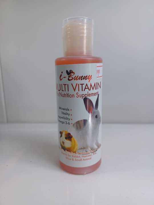 I-BUNNY MULTI VITAMIN PET NUTRITION SUPPLEMENT 150ml | Lazada