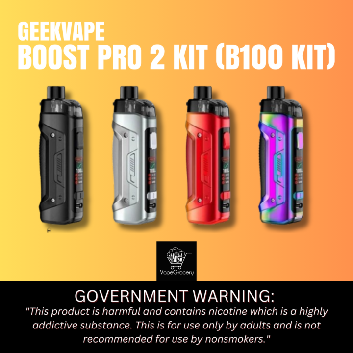 GEEKVAPE BOOST PRO 2 KIT (B100 KIT) | Lazada PH