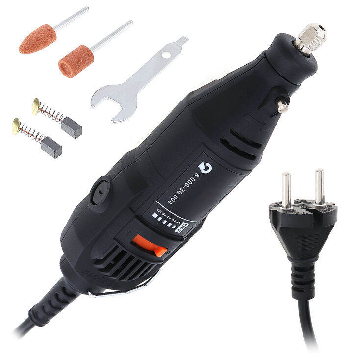 110V/220 Electric Grinder Machine with Spare Carbon Brush and Rotary ...