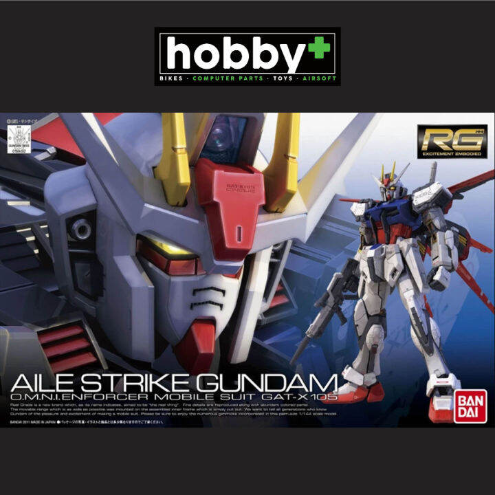 Bandai RG 1/144 03 GAT-X105+AQM/E-X01 Aile Strike Gundam | Lazada PH