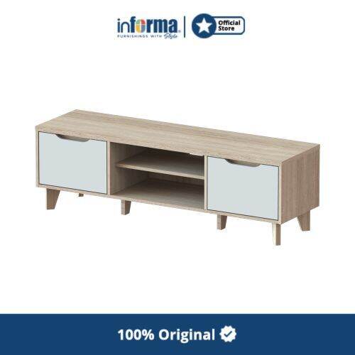 Informa Nordika Rak Tv - Cokelat Kayu | Lazada Indonesia