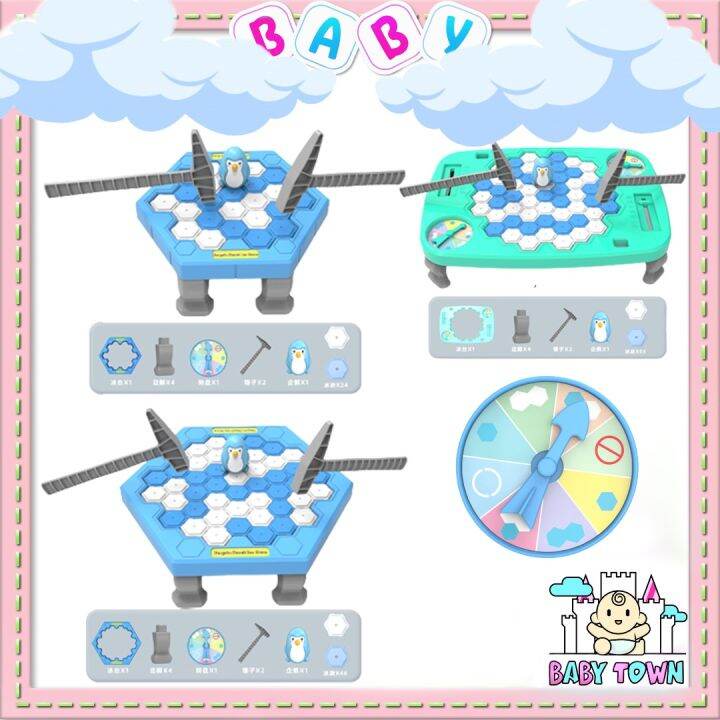Cute Penguin Ice breaking Game Children's Icebreaker Table Games Cute ...