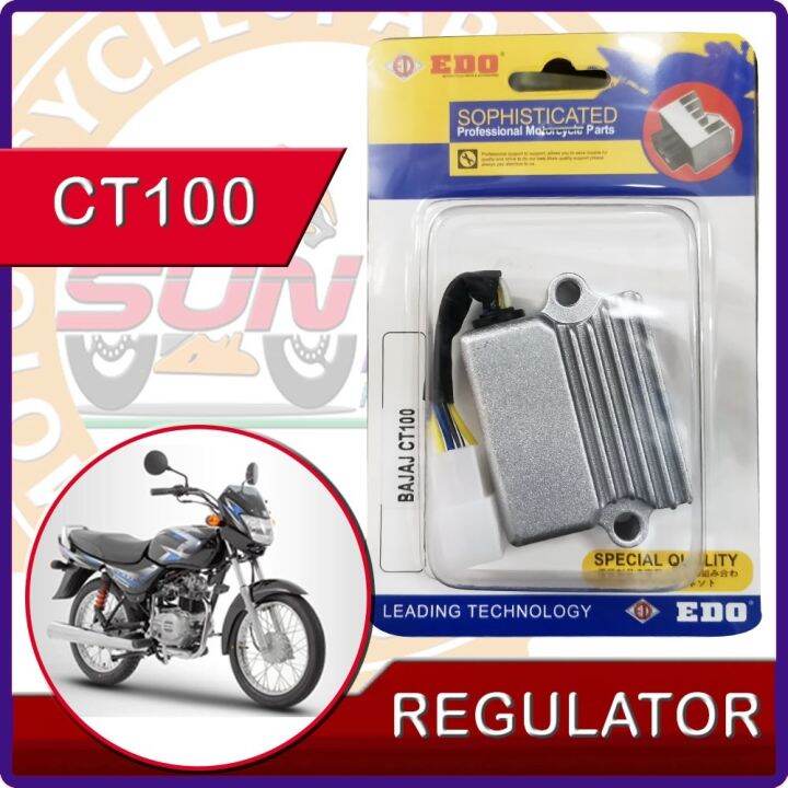 SUNVIT- MOTORCYCLE REGULATOR BAJAJ/CT100 EDO/YAKIMOTO | Lazada PH
