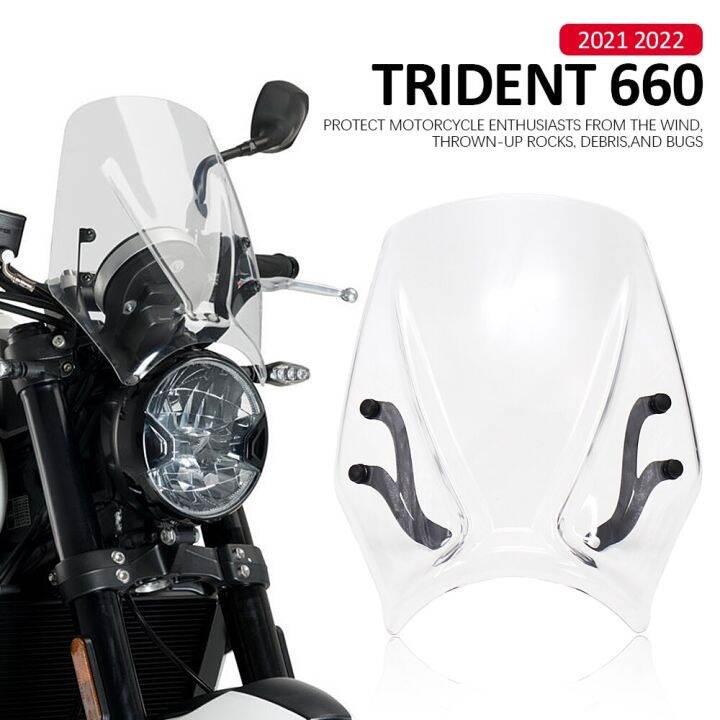 2021 2022 Motorcycle New Flyscreen Windshield Windscreen Wind Deflector ...