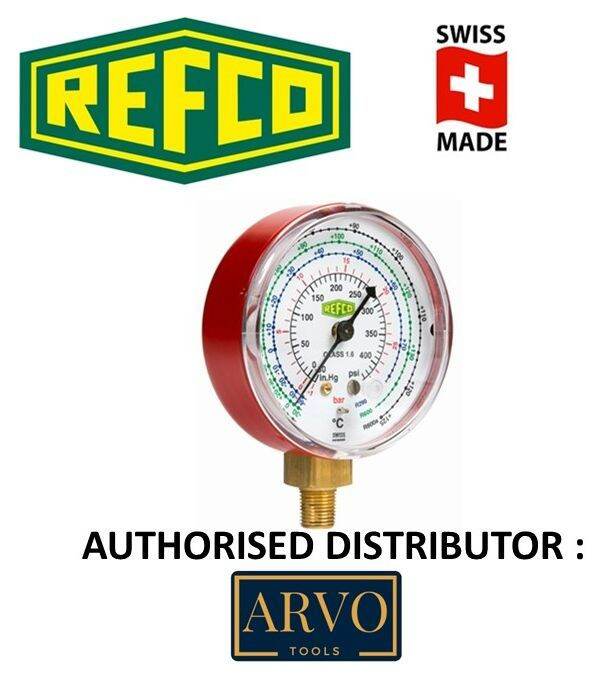 REFCO M2-500-DS-R22 - HIGH SIDE PRESSURE GAUGE BY ARVOTOOLS | Lazada