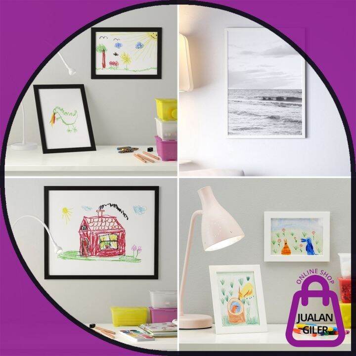 IKEA PICTURE FRAME FISKBO FRAME WALL FRAME PHOTO FRAME BINGKAI RUMAH ...