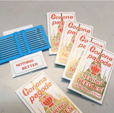 Sewing needle pagoda corona 10pcs needle per pad 65mm 2, 1/2 inch ...