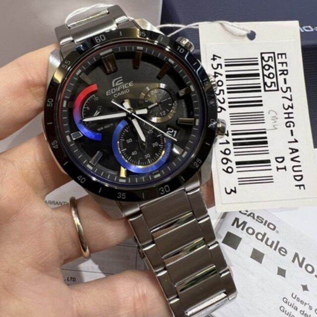 [CASIO EDIFICE] NEW EFR-573HG-1A CASIO EDIFICE MEN CHONOGRAPH ...
