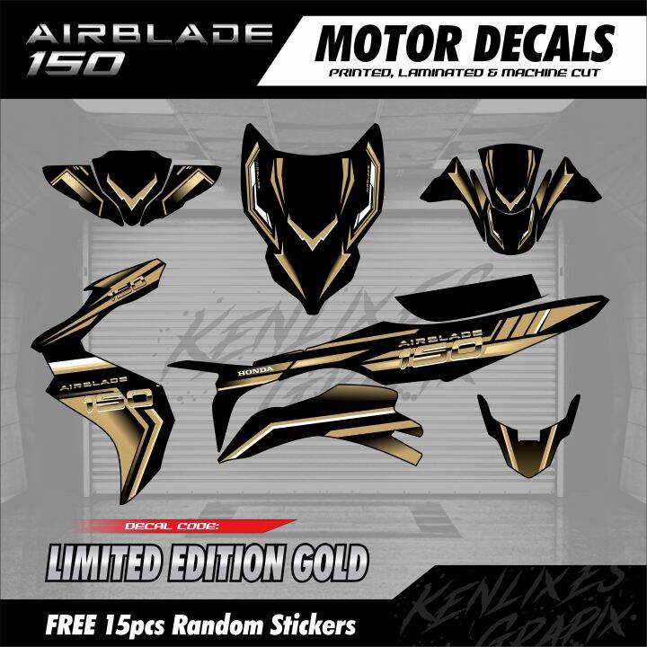 Honda Airblade 150 Full Body Sticker Decals (Batch 1) | Lazada PH