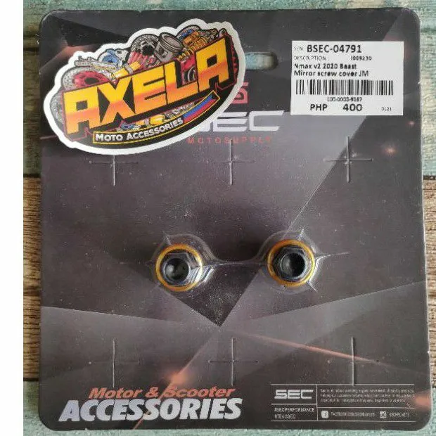SEC Side Mirror Bolt / Side Mirror Screw Nmax 2020, V2, V2.1 Y Connect ...