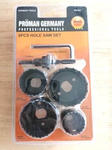 Proman Germany Hole Saw Set ~ ODV POWERTOOLS | Lazada PH