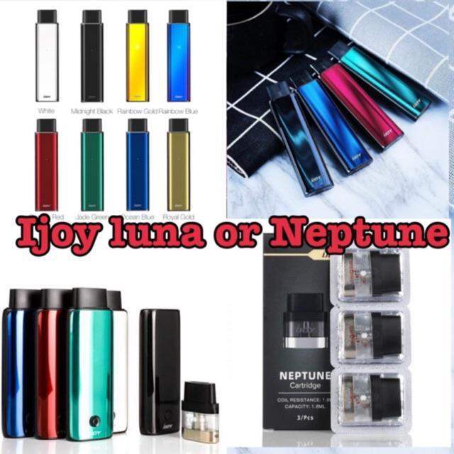 Malaysia New Ready stock 2022 IJOY Luna/Neptune Pod Kit With Pod ...