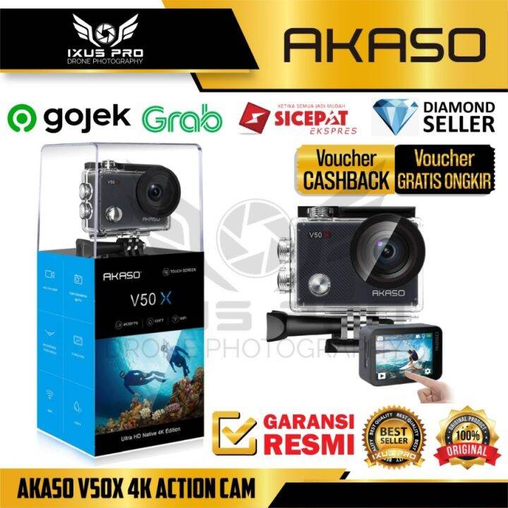 Akaso V50X 4K Action Cam Akaso V50 X Action Camera GARANSI RESMI ...