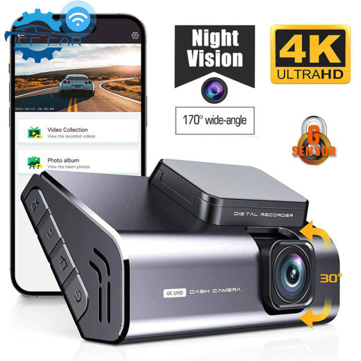 A900 Car Dash Cam 3 Inch Ips Screen Novatek 96670 4k Hd Wifi Driving ...