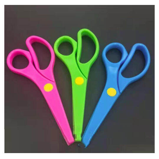Plastic Safety Scissors, Pre-school Training Scissors Art Craft ...