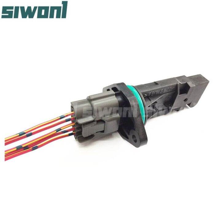 MAF Mass Air Flow Sensor Meter+ Plug Pigtail Connector For Nissan ...