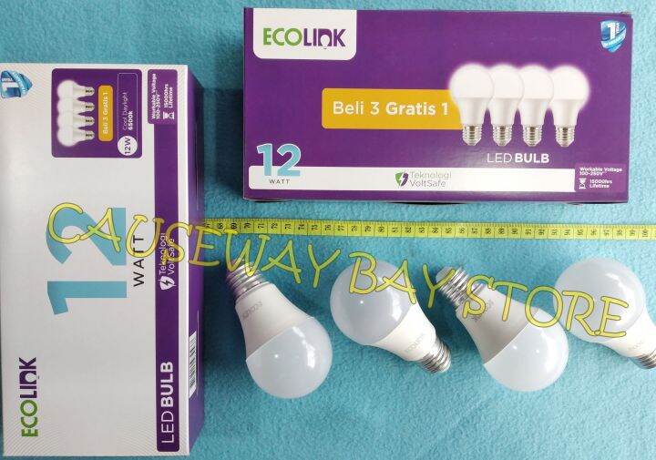 LAMPU LED 12W ECOLINK PAKET | Lazada Indonesia