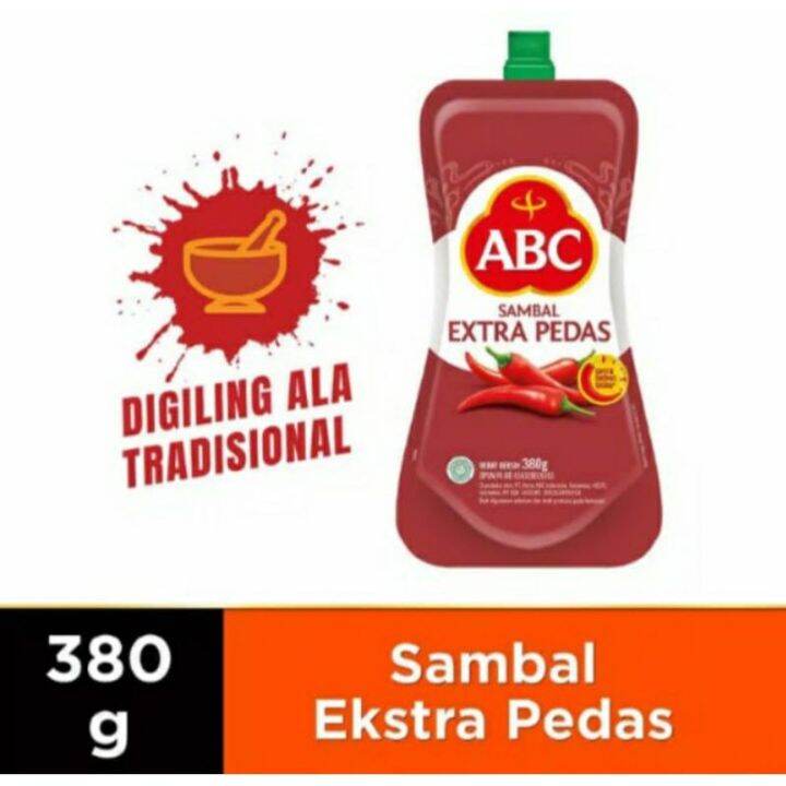 【READY STOCK】 ABC SAMBAL EXTRA PEDAS 380G★ | Lazada PH