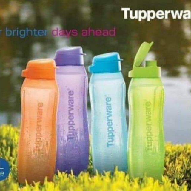 TUPPERWARE SLIM Eco Bottle 1 Liter With Sipper Seal | Lazada PH