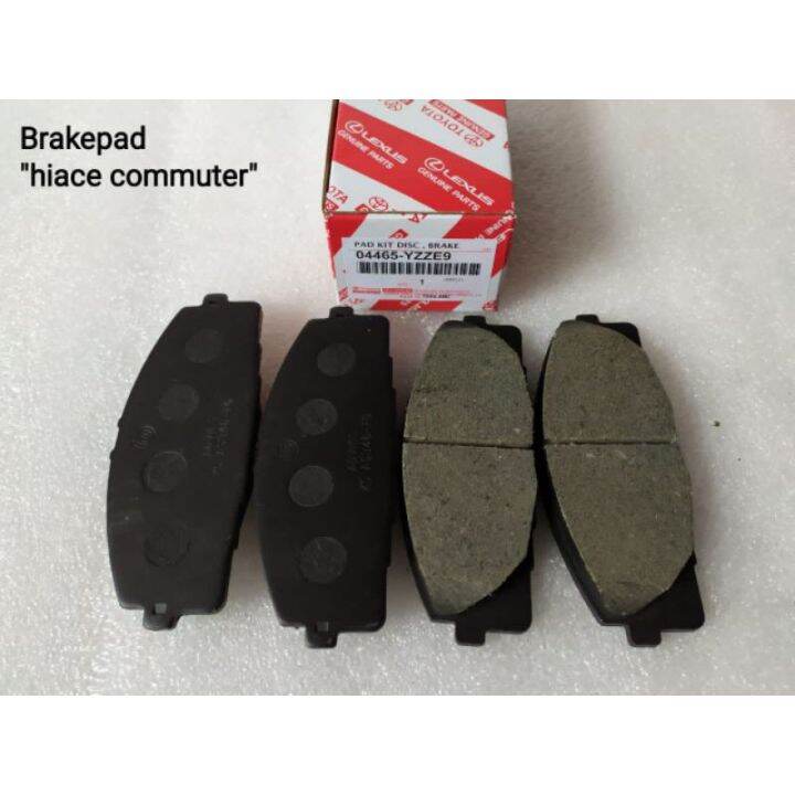Brake Pad Kampas Kanvas Rem Depan Toyota Commuter Hiace 1 Set Original ...