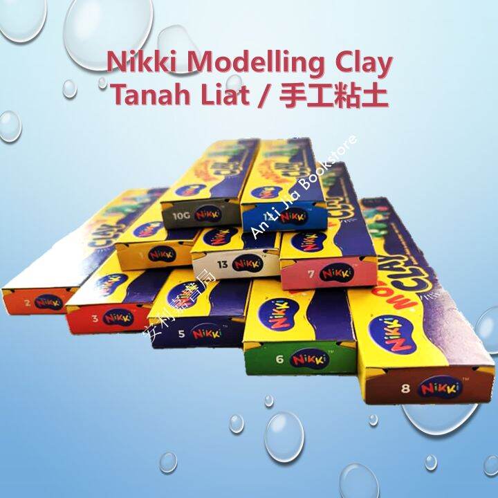 Nikki Modelling Clay / Play Dough / Tanah Liat / 手工粘土 (10 get 1 free ...