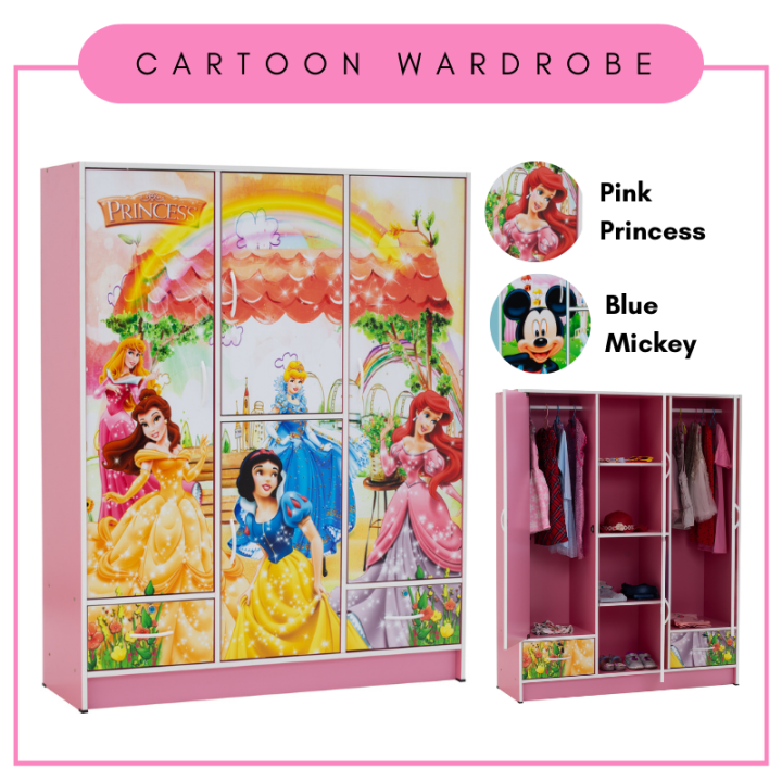 Alora Furniture - WONDERLAND 5FT Cartoon Cabinet / Cartoon Wardrobe ...
