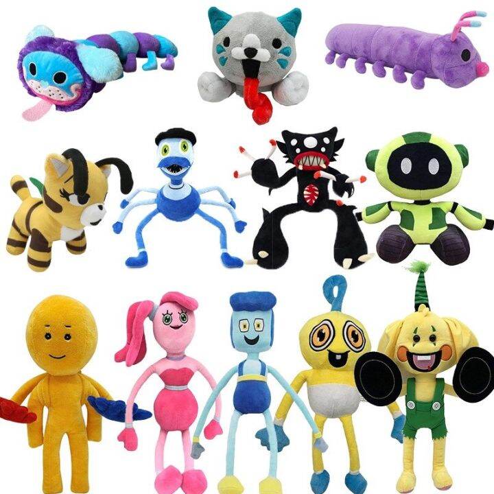 ☄ Pj Pug A Pillar Plush Toys Poppy Playtime Series Doll Boogie Bot Cat