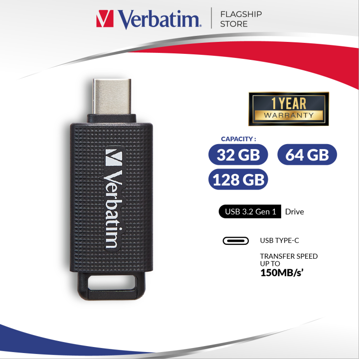 Verbatim Type-C USB 3.2 Gen 1 Drive | Lazada PH