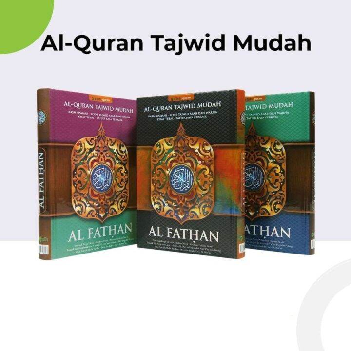 Alquran Al Fathan A5 HC QPP Tajwid Mudah Alfatih Quran - Mushaf Al-Qur'an Rasm Usmani Kode ...