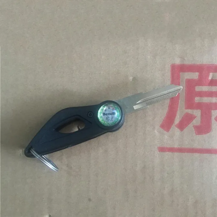 Foldable key blank with Benelli logo for TNT150 TNT15 / TNT 15 150 ...