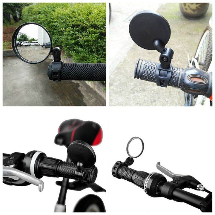 【cw】 1pcs Motorcycle Rearview Mirror Scooter E Bike Rear View Mirrors