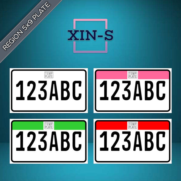 Color-coding 5x9 Metal Plate FOR MOTOR | Lazada PH