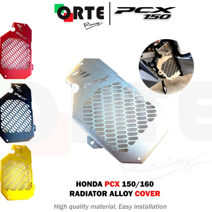 O Racing CNC Alloy Radiator Cover For Honda Click 125i 150i V1 V2 ...
