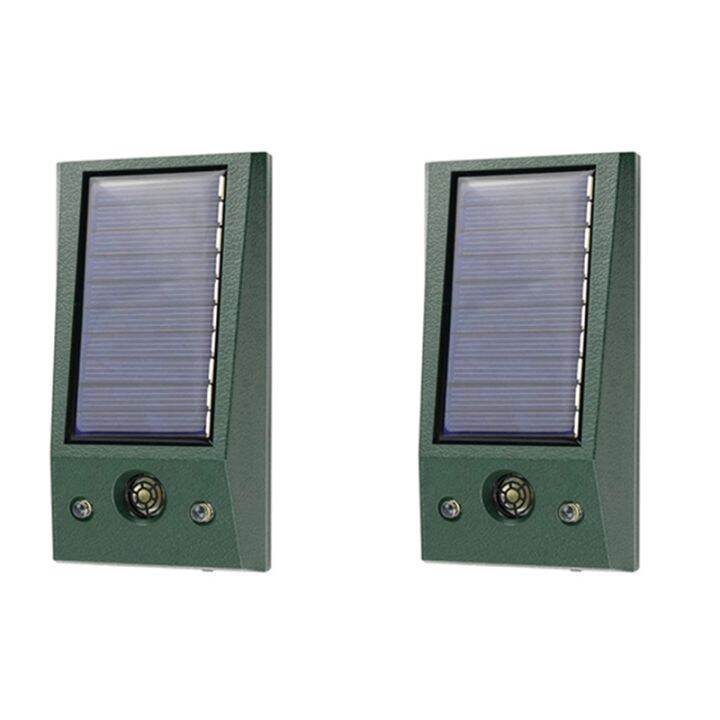 Animal Outdoor Pest Bird Repellent with Motion Strobe and Intruder ...