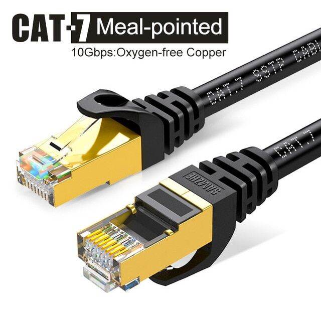 Samzhe Ethernet Cable Cat7 Lan Cable UTP CAT 7 RJ 45 Network Cable RJ45 ...