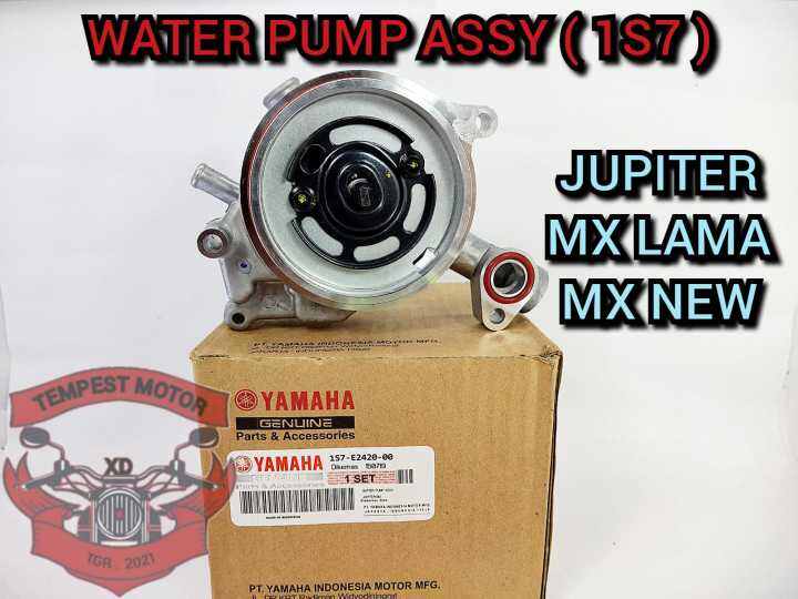 WATER PUMP ASSY 1S7 YAMAHA MX NEW/LAMA POMPA RADIATOR SET KOMPLIT ORI ...