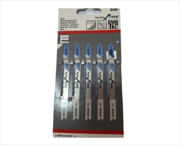 Mata Jigsaw BOSCH T118AF Flex for Metal | Lazada Indonesia