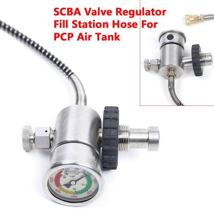Valve Regulator PCP Air Tank 8MM Hose Disconnect Hose Fill Station 1 ...