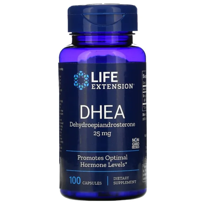 DHEA, 25 mg, 100 Capsules | Lazada PH