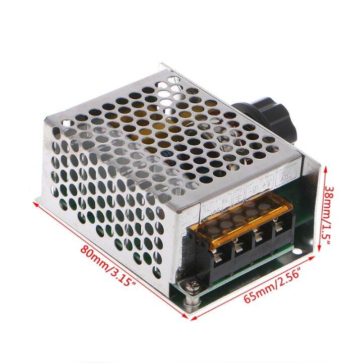 AC 220V 4000W High Power SCR Speed Controller Electronic Voltage Regulator Governor | Lazada PH