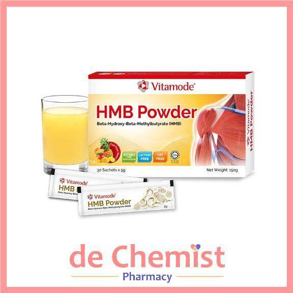 Vitamode HMB Powder 5g X 30's Free Cooling Sports Towel | Lazada