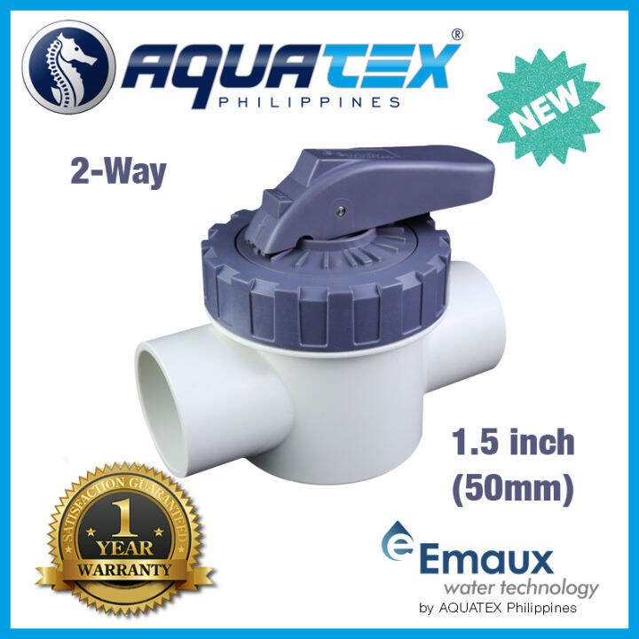 EMAUX Pool 2 Way Valve, 3 Way Valve and Check Valve 1.5 inch and 2 inch ...
