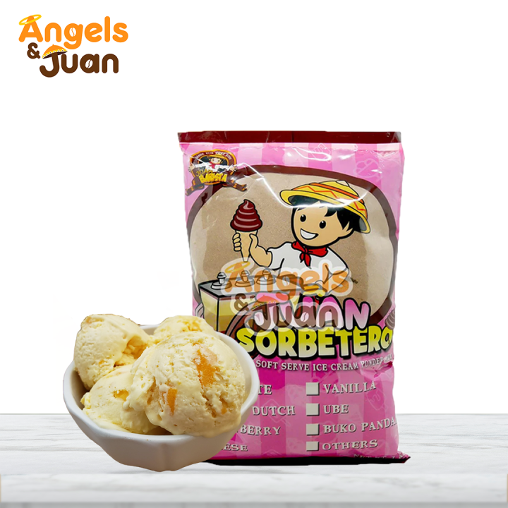 Juan Sorbetero Cheese Soft Serve Ice Cream Powder Mix for Ice Cream ...