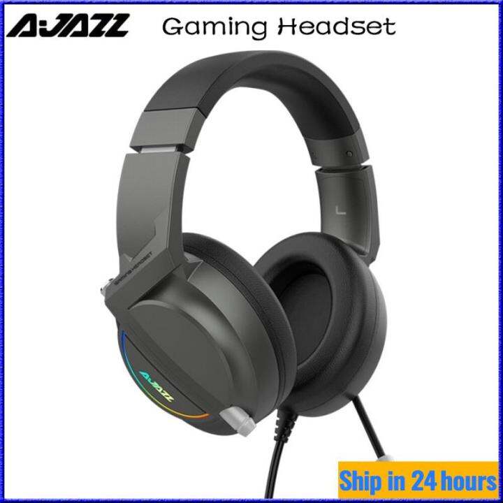 AJAZZ AX365 Headphone LED Light 7.1 Sound Noise Cancelling Headphone ...