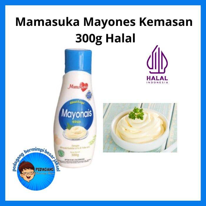 Mamasuka Mayones Kemasan 300g Halal/ Mayonnaise/ Mayones /Mayonaise ...