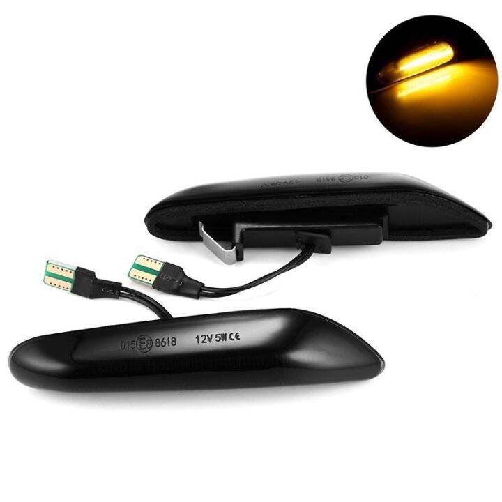 BMW Led Car Side Turn Light Signal Marker Lamp Dynamic Indicator Lights For BMW E90 E91 E92 E93 ...